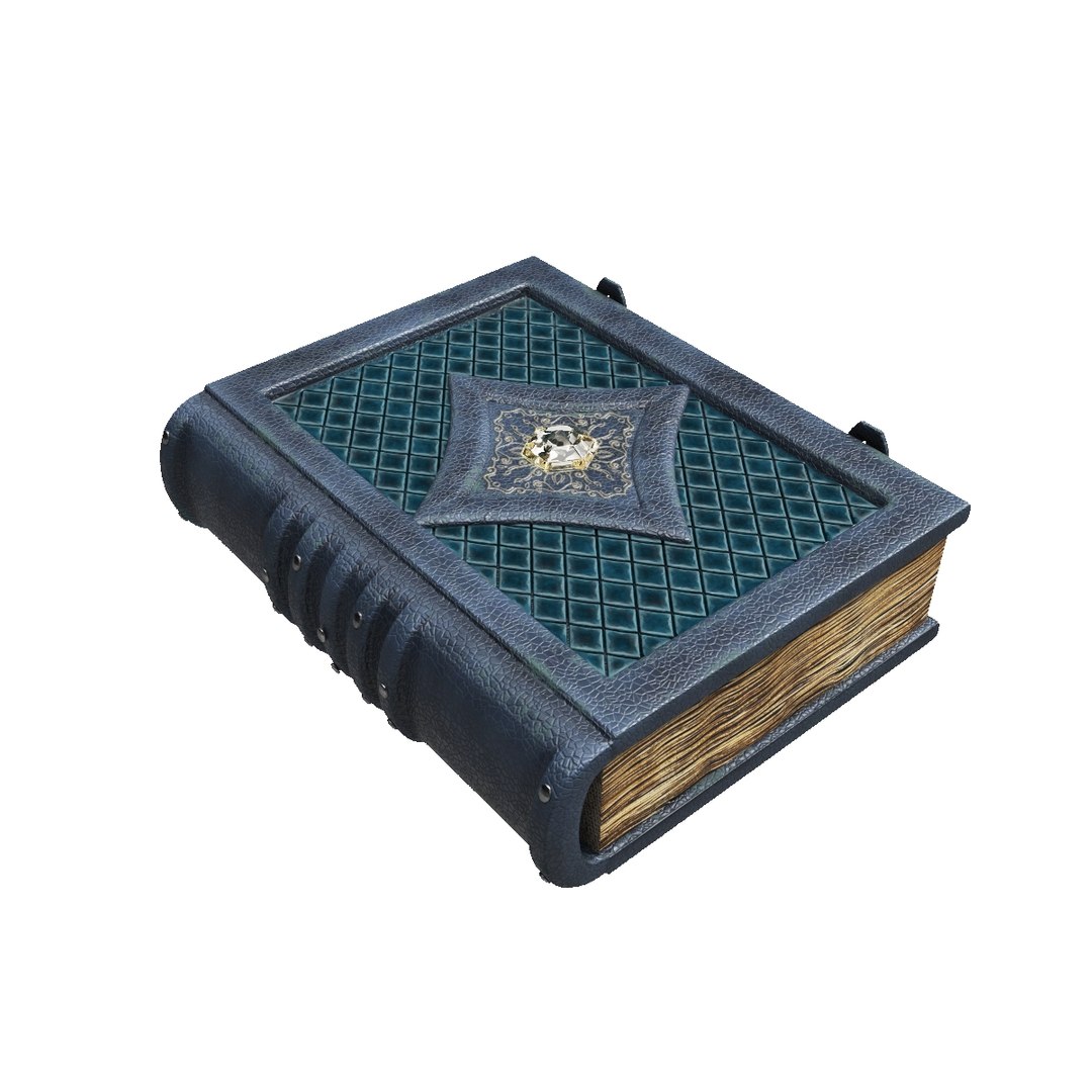 3D Model Old Spell Book - TurboSquid 1420348