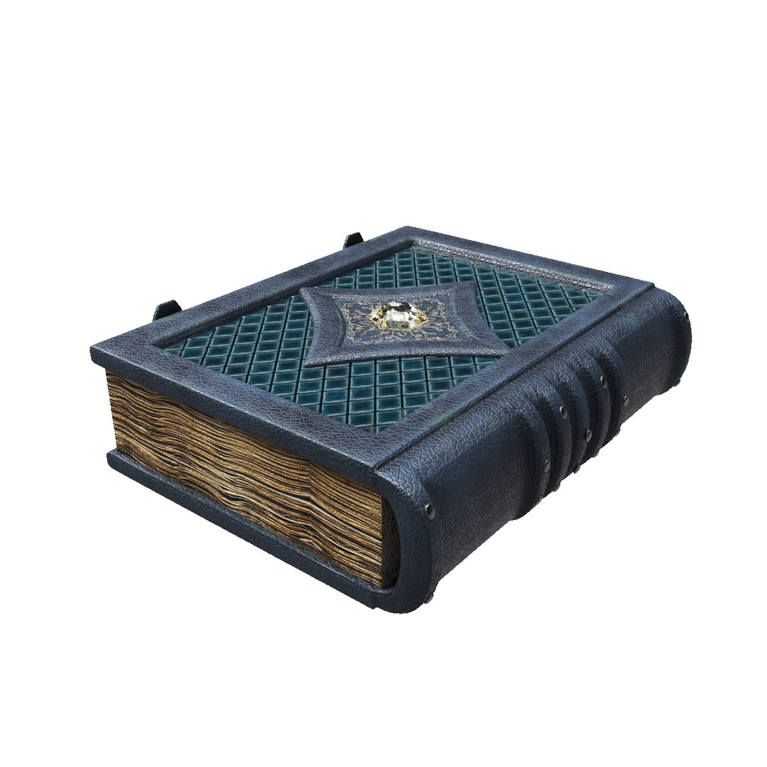 3D Model Old Spell Book - TurboSquid 1420348