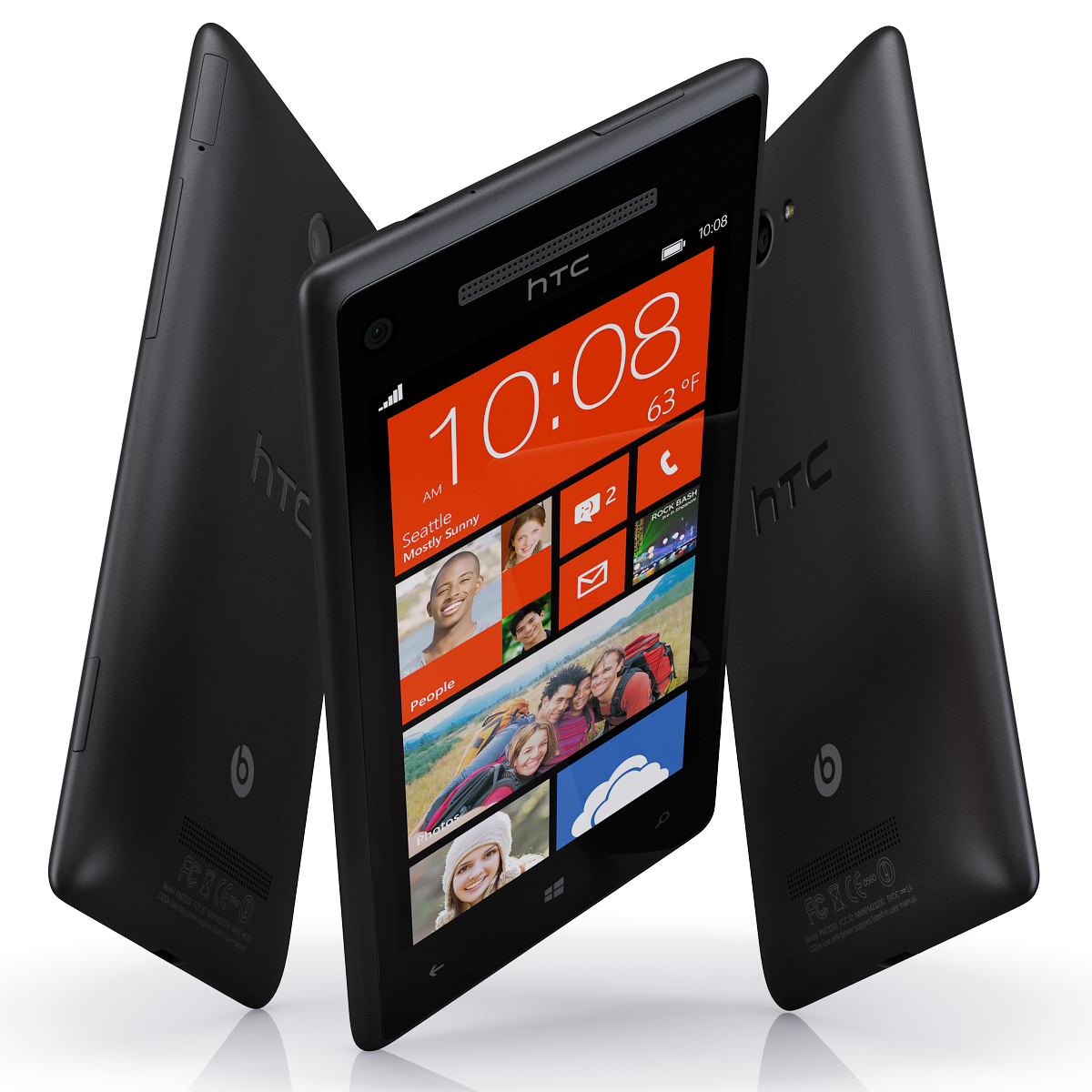 windows phone 8x htc 3d model