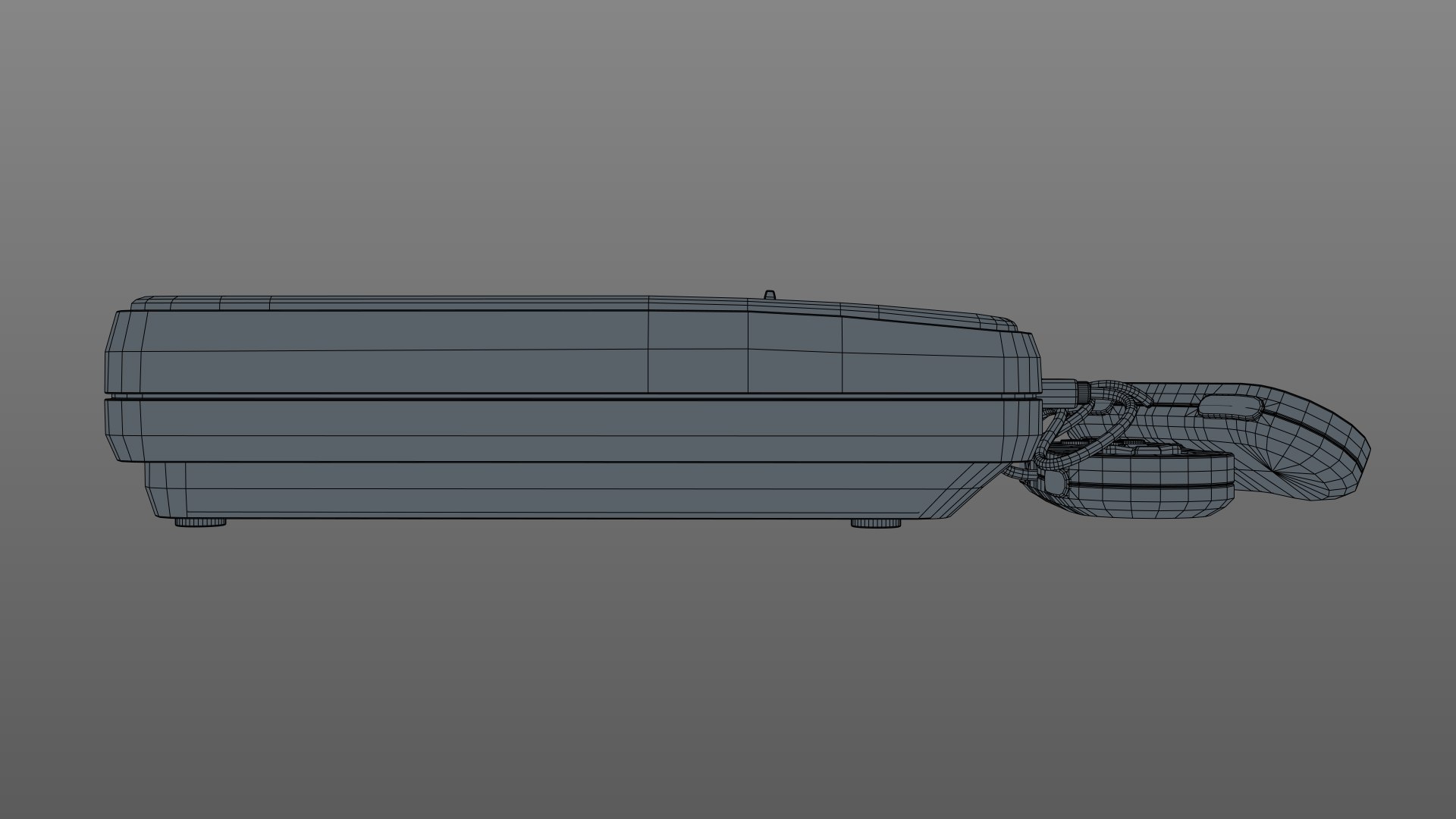 3D Classic 16bit Console Model - TurboSquid 1441527