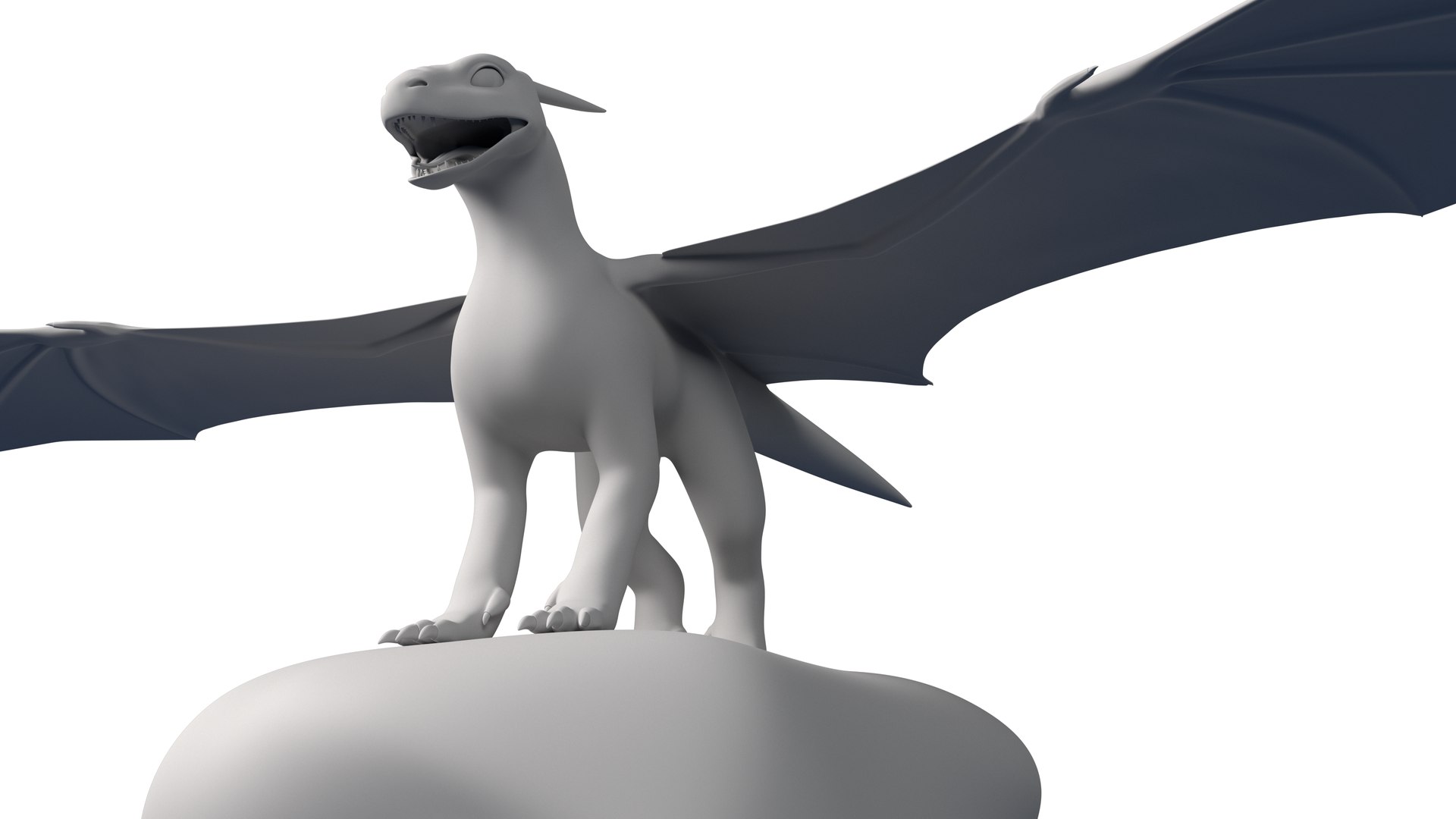 3D Dragon Clean Topology Model - TurboSquid 1239906