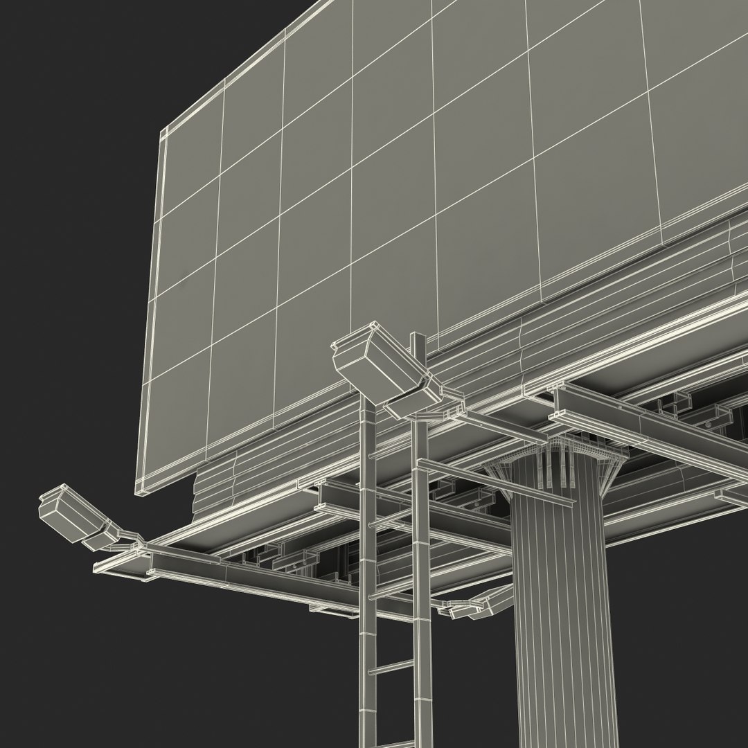 Billboard 3 3d Model