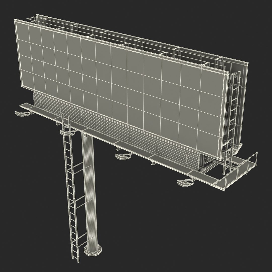 Billboard 3 3d Model
