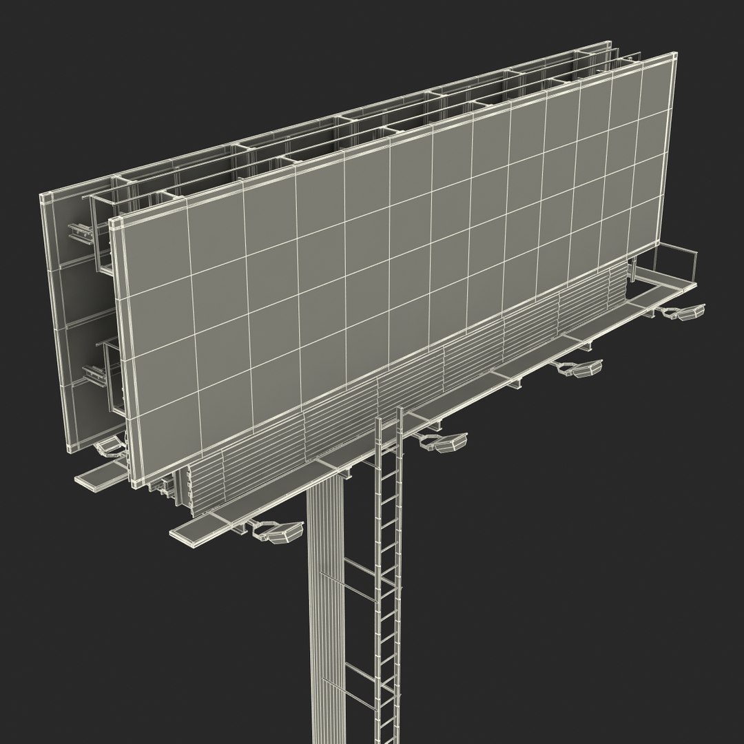 Billboard 3 3d Model