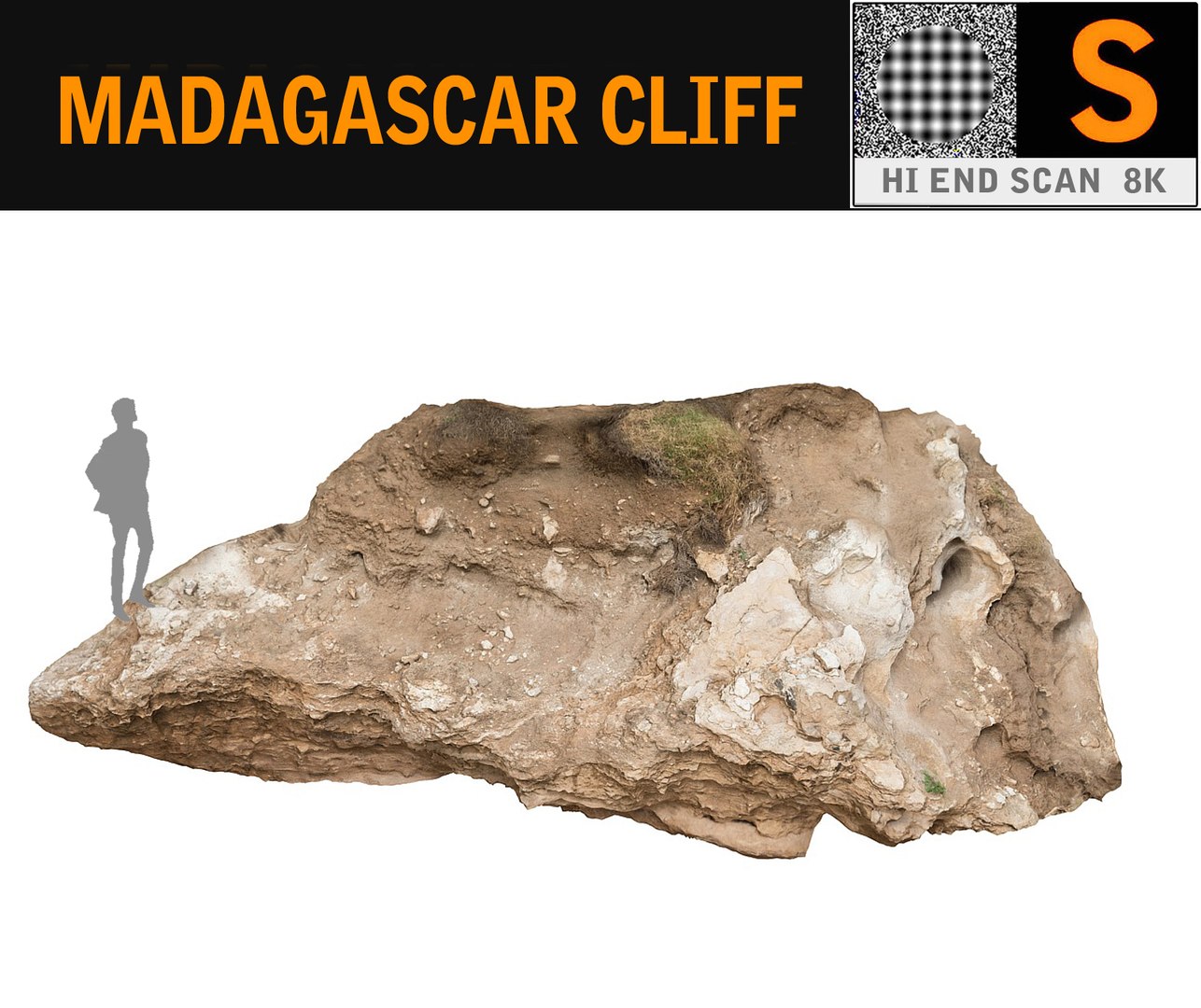 Madagascar Cliff Rock 3D Model | 1146047 | TurboSquid