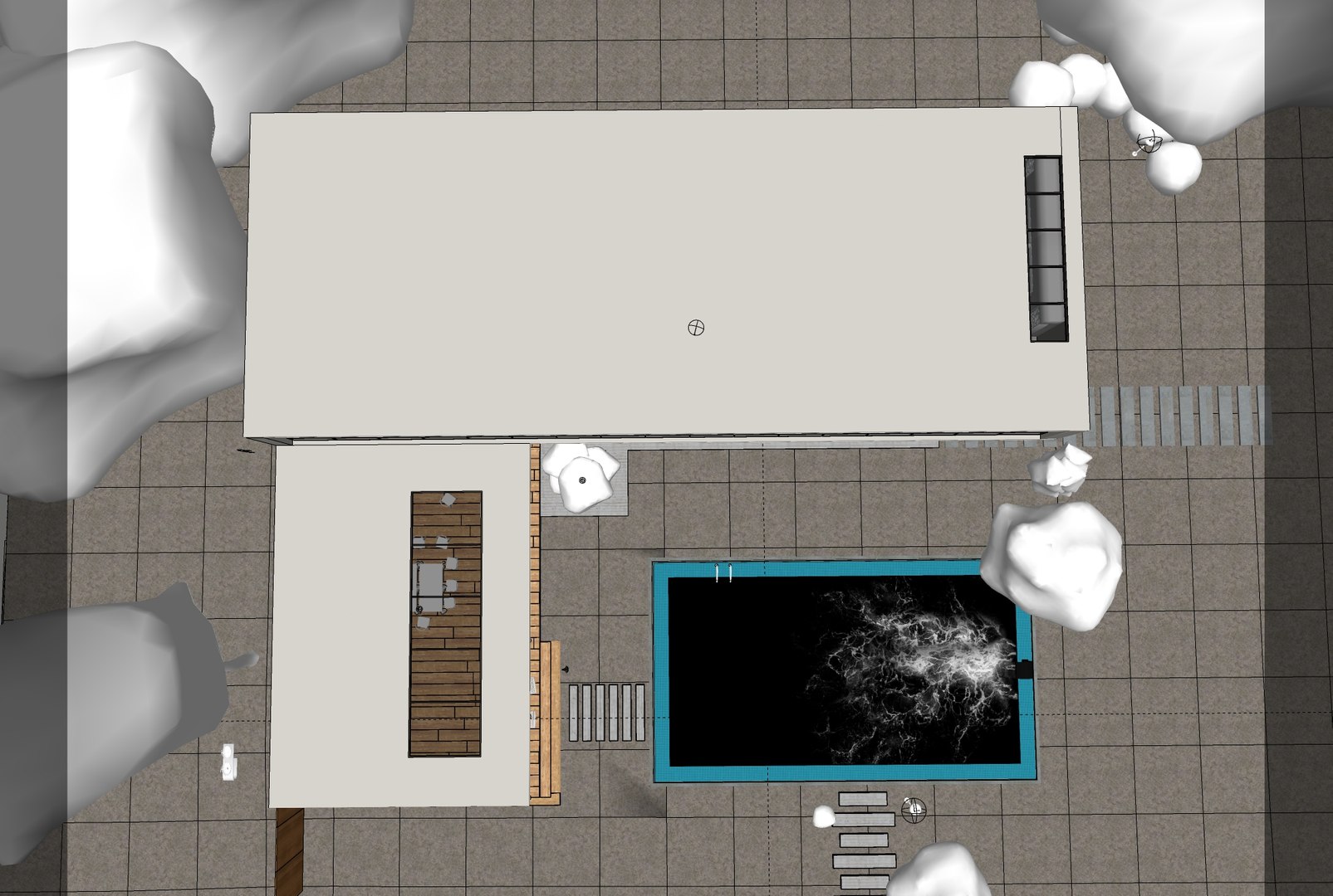 Exterior House Collection - Sunset and Night lighting setup 3D model ...