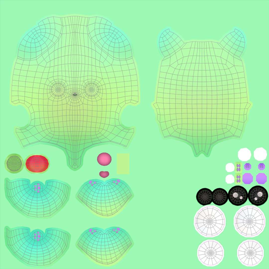 3D Cartoon Cute Cat Animals Pack Collection model - TurboSquid 1809025