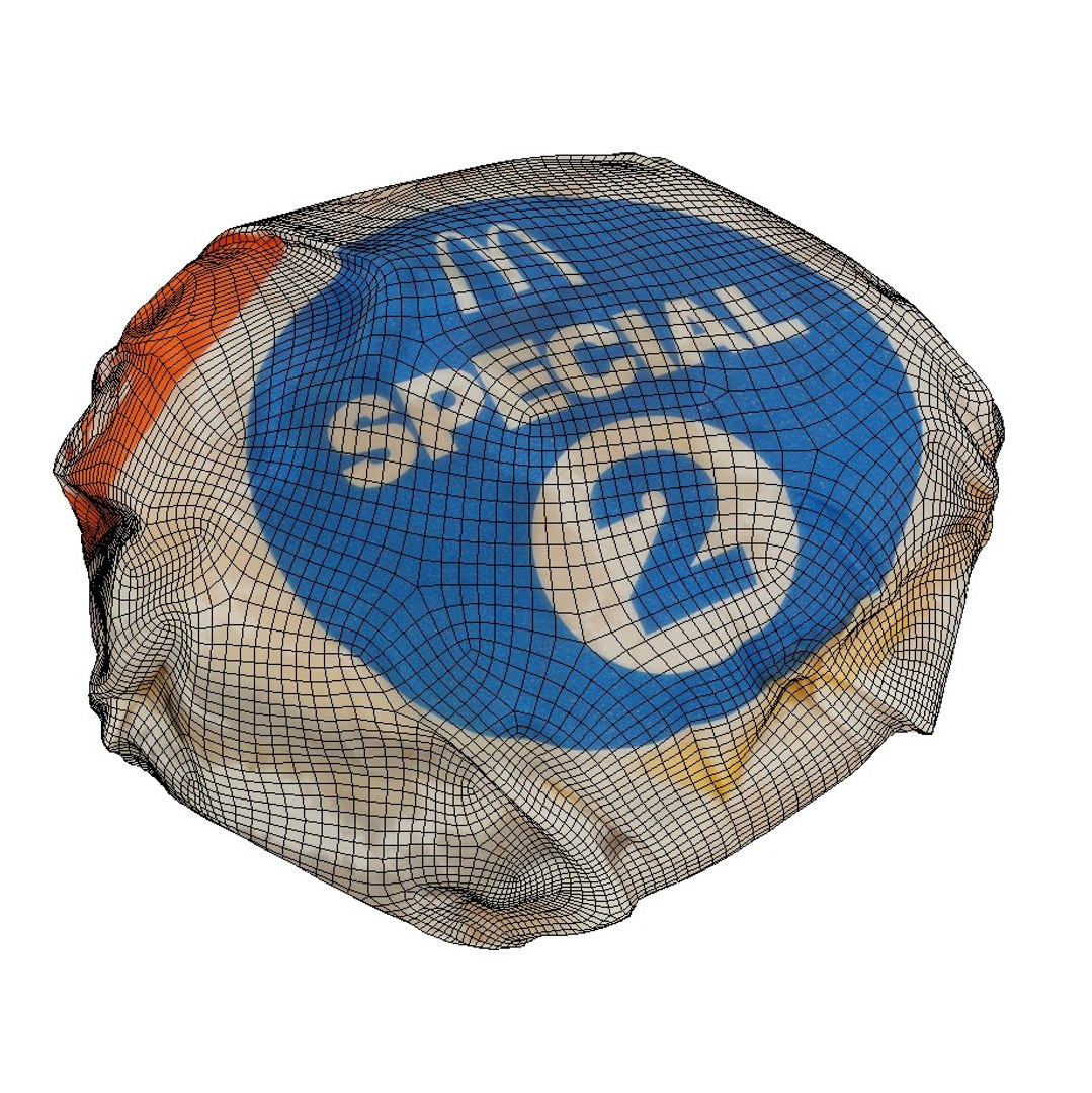 Packaged chili cheeseburger 3D - TurboSquid 1426405