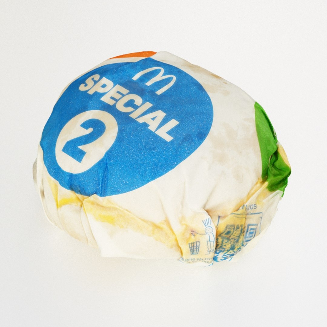 Packaged chili cheeseburger 3D - TurboSquid 1426405