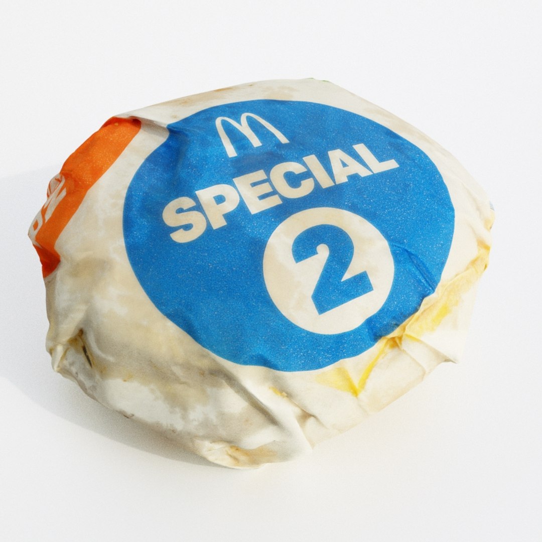 Packaged chili cheeseburger 3D - TurboSquid 1426405