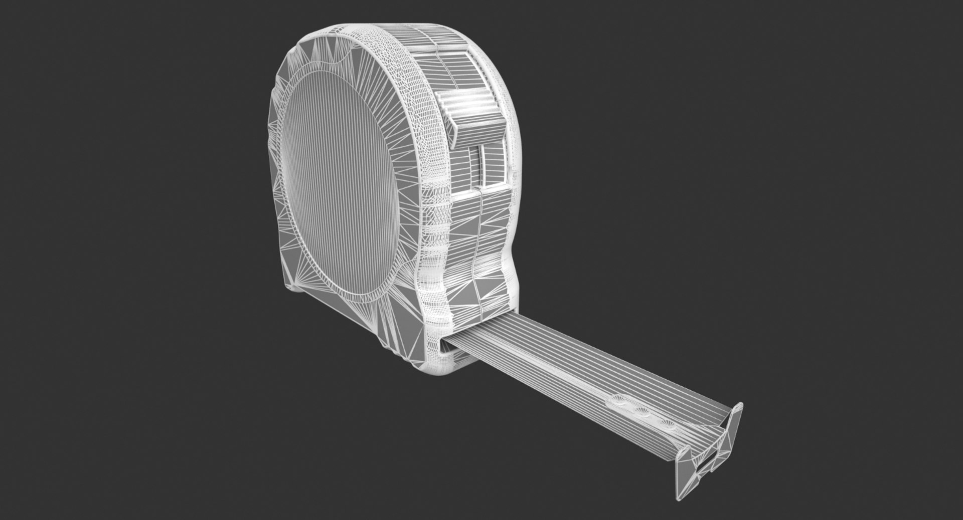 3d Model Measure Tape