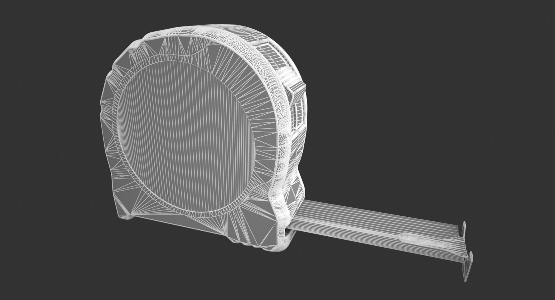 3d Model Measure Tape