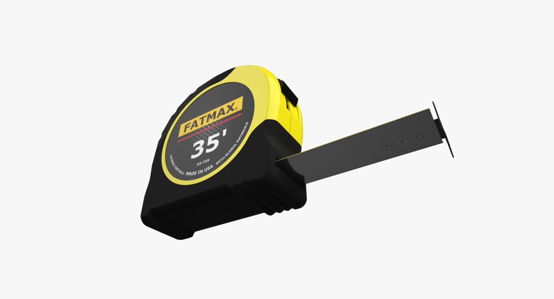 3d Model Measure Tape