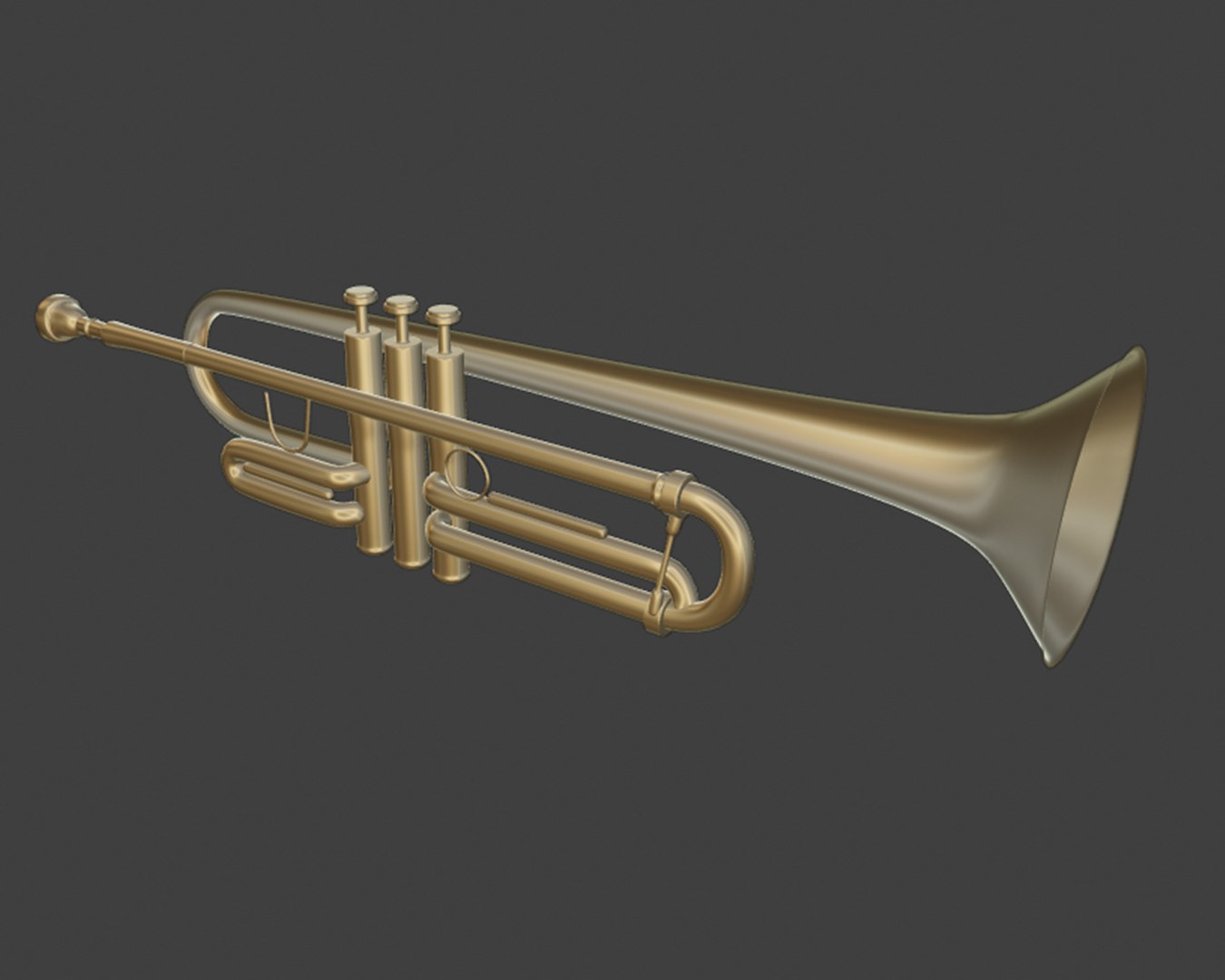3D Trumpet - TurboSquid 1369018