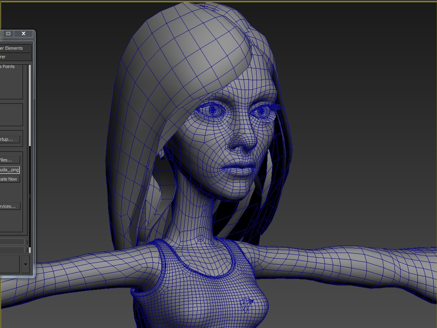 3d Eva Characters Toon Model