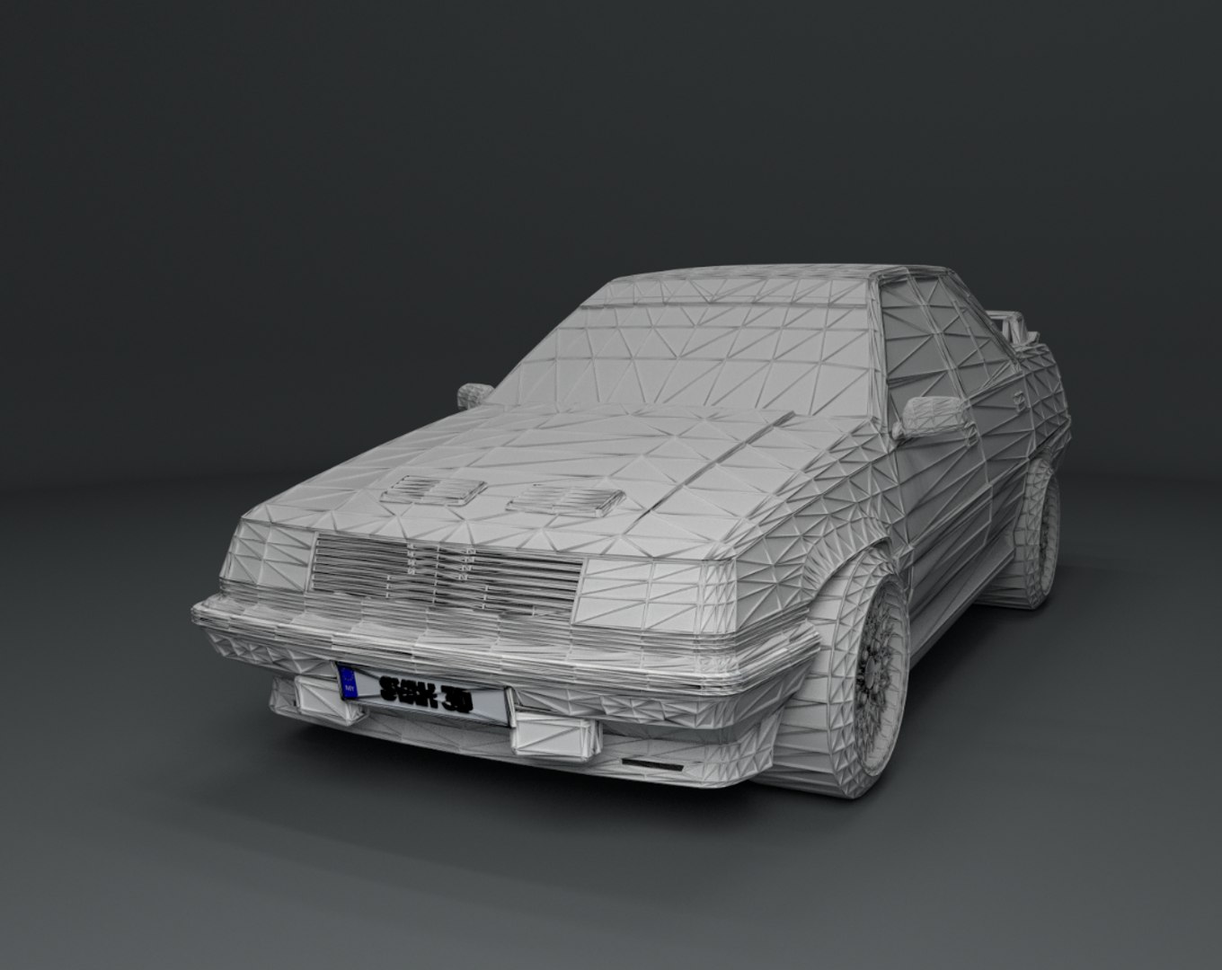3d Model Proton Saga Megavalve Sedan