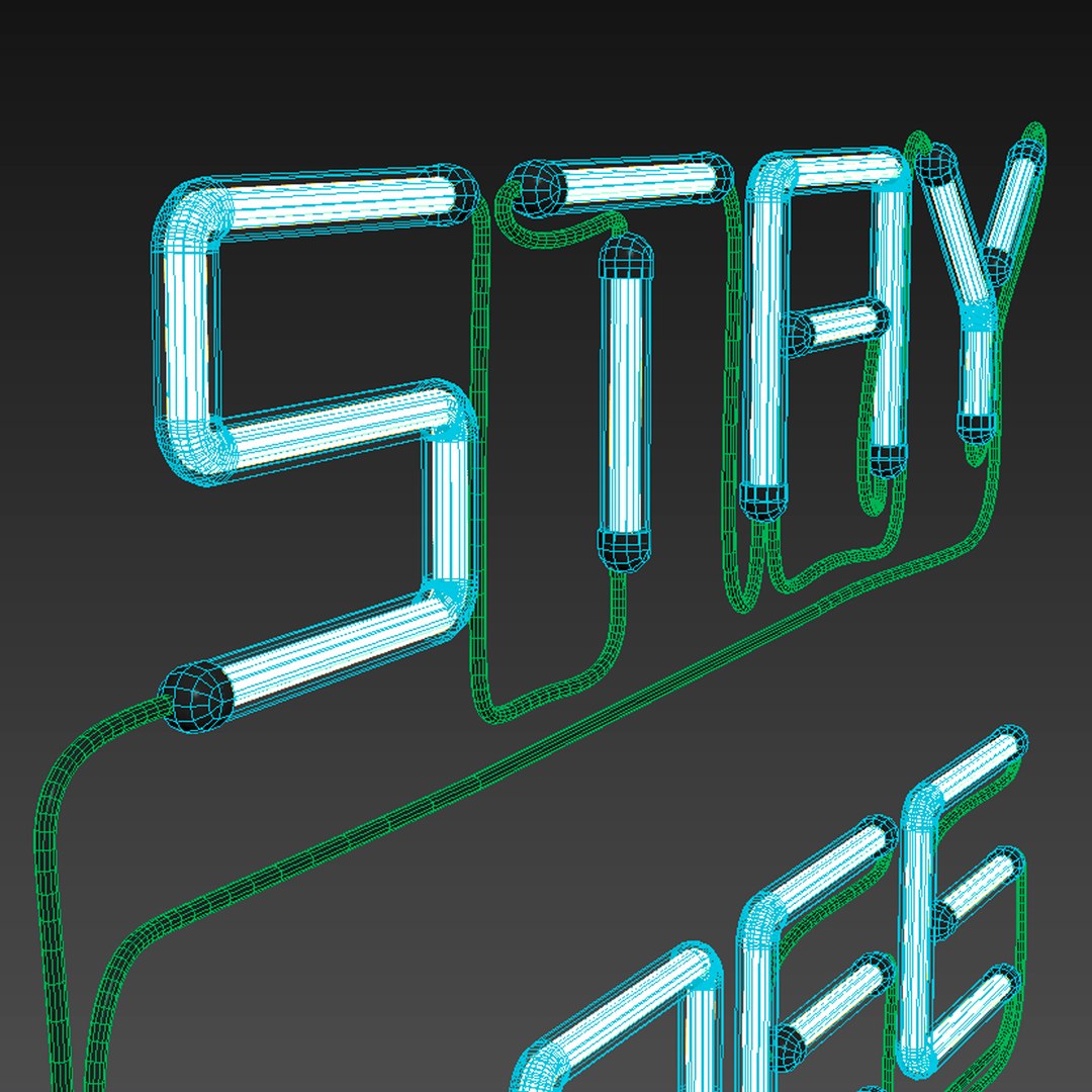 Light modules Set 091 Neon 3D model - TurboSquid 1805100