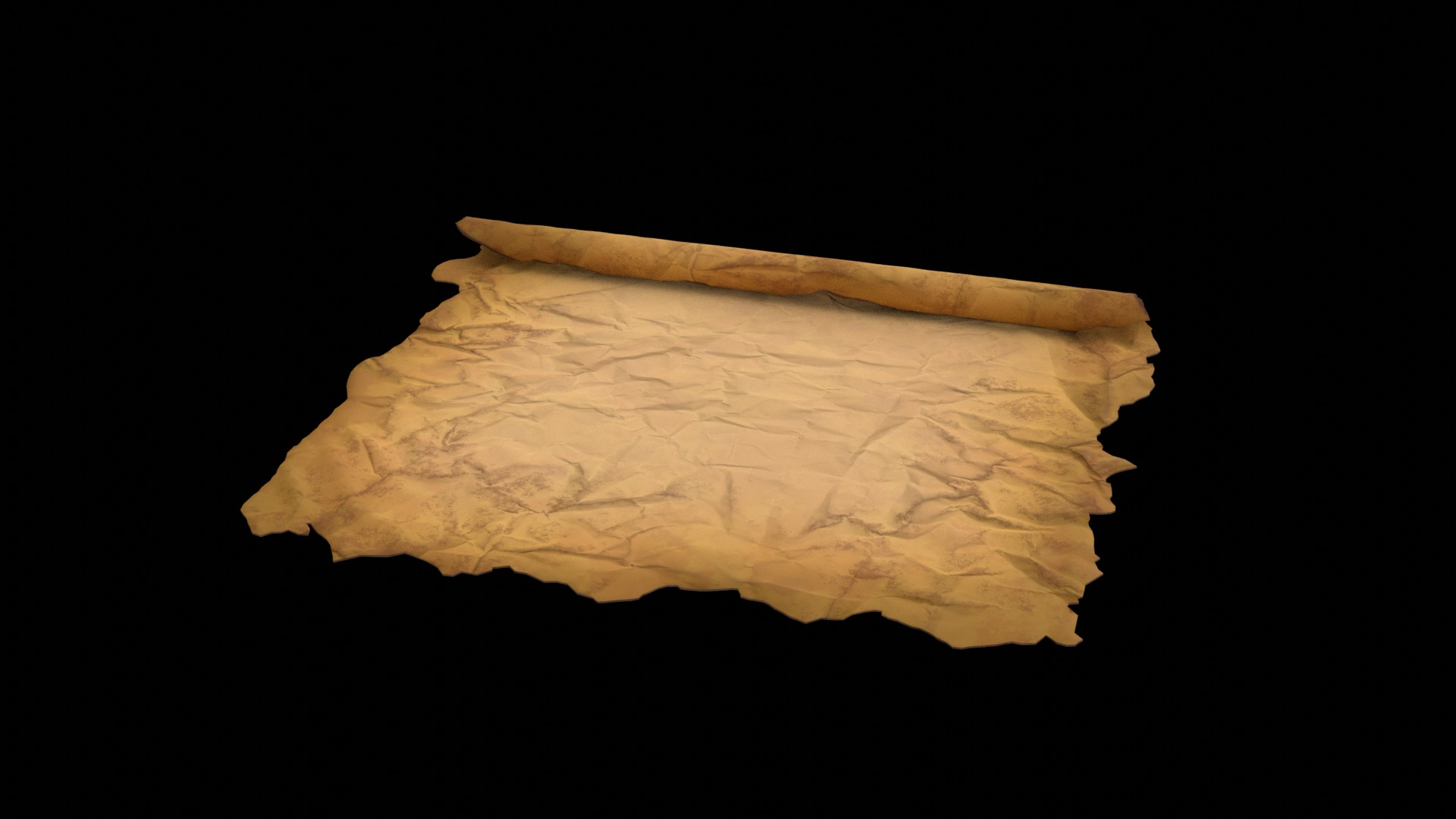 Animated Rolling Paper 3D Model - TurboSquid 1761594