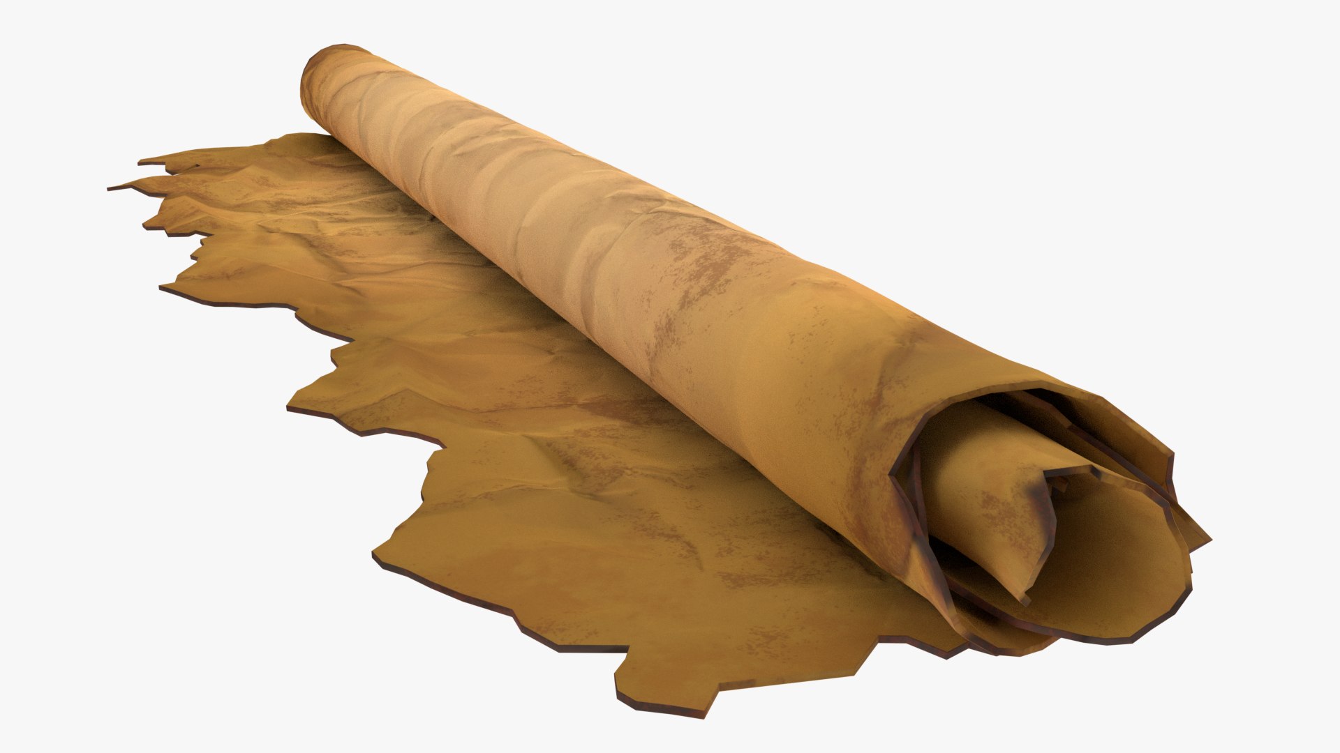 Animated Rolling Paper 3D Model - TurboSquid 1761594