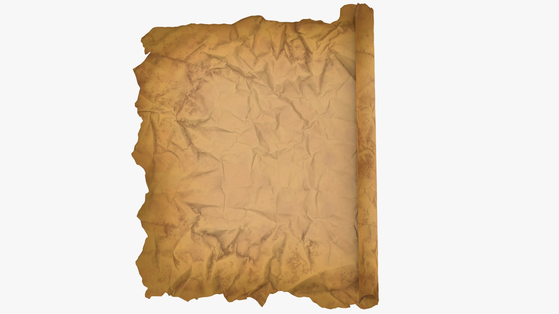 Animated Rolling Paper 3D Model - TurboSquid 1761594