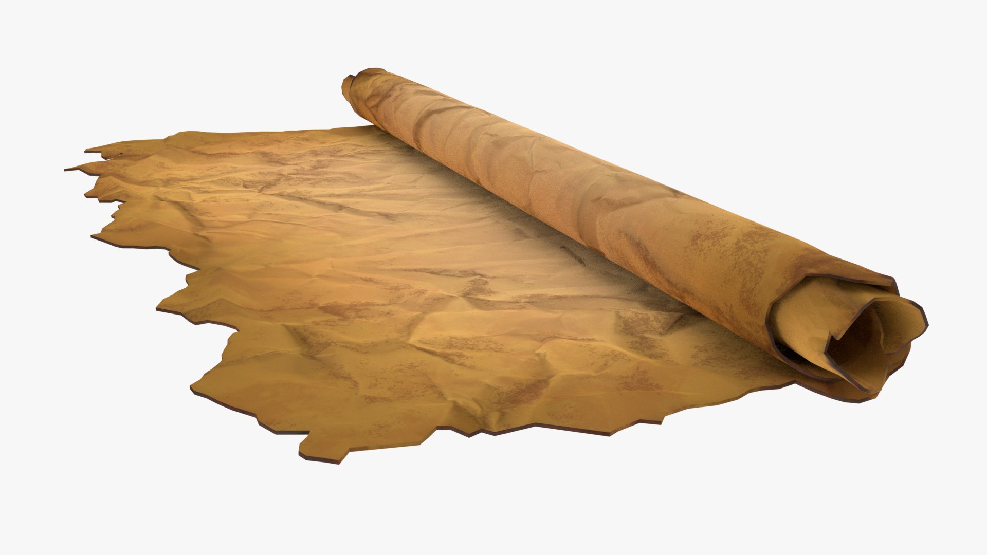 Animated Rolling Paper 3D Model - TurboSquid 1761594