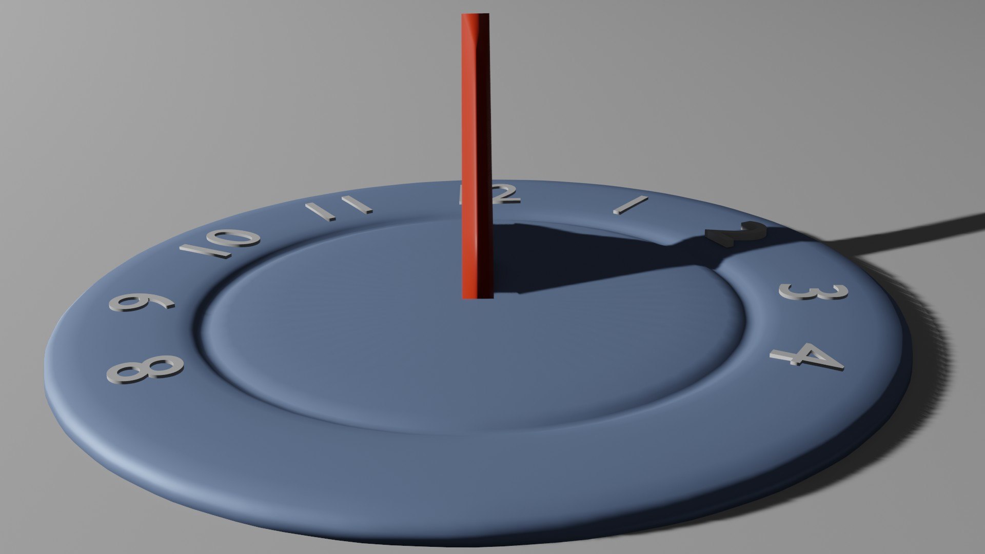Sunclock OBJ And BLEND 3D Model - TurboSquid 2239971