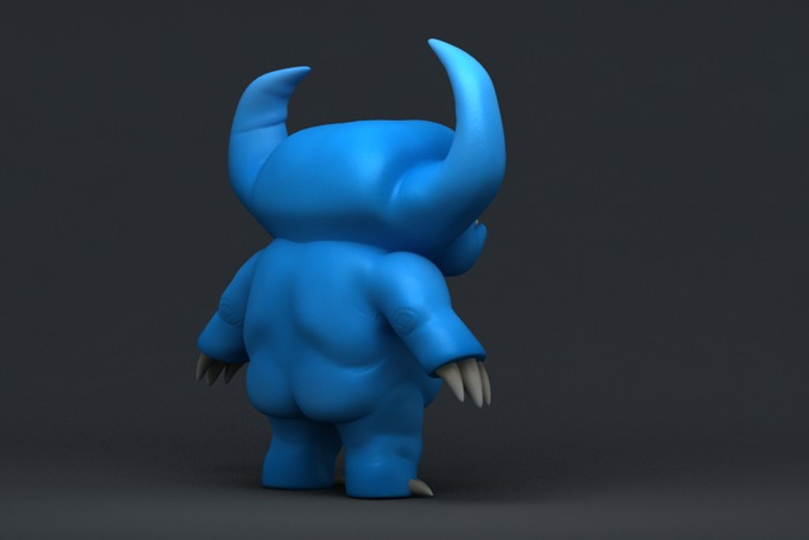 Cartoon Devil - 3d Model