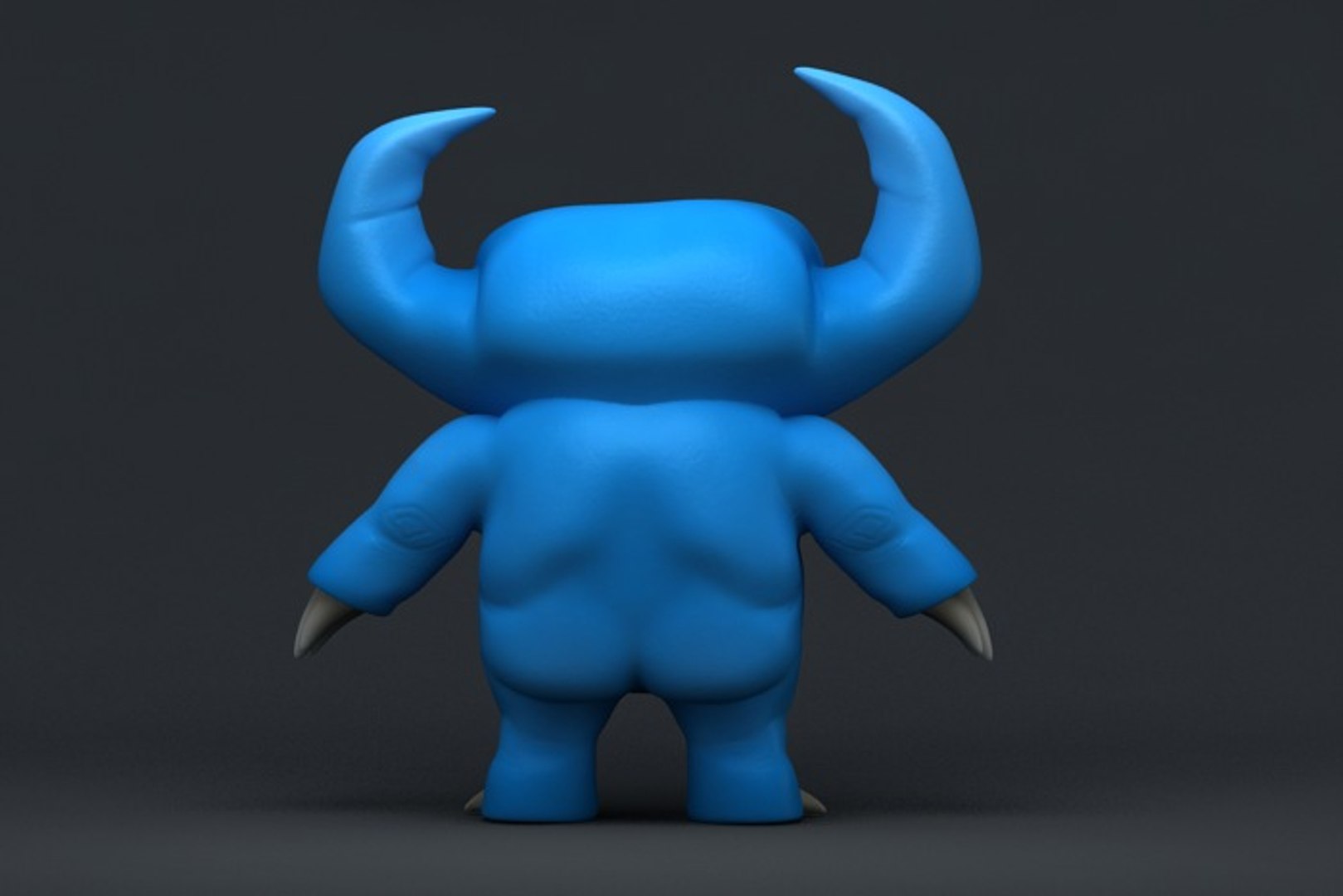 Cartoon Devil - 3d Model