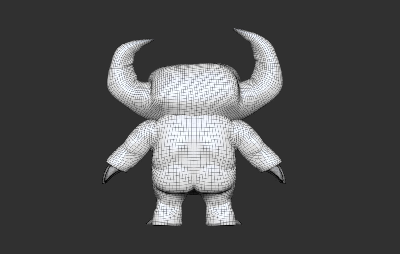 Cartoon Devil - 3d Model