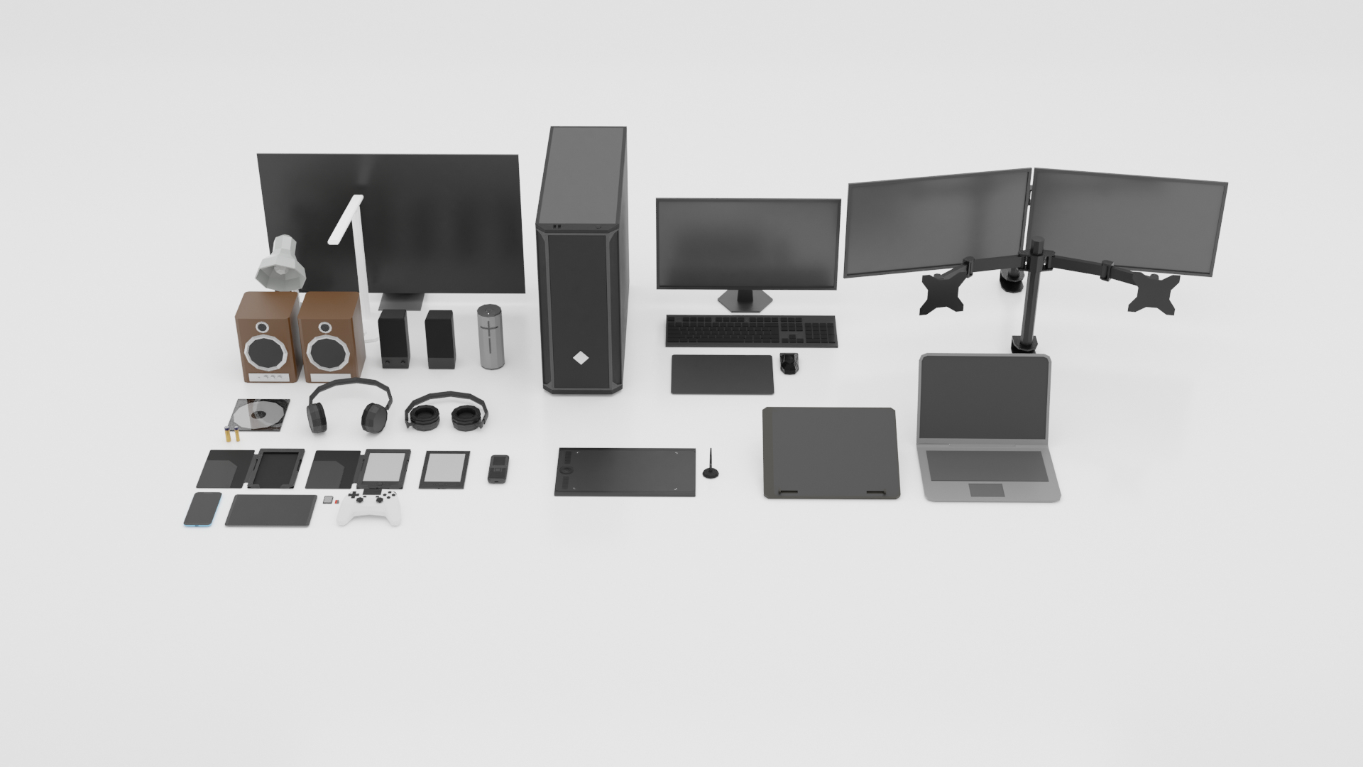 Electronics Pack Low Poly 3D Model - TurboSquid 1761671