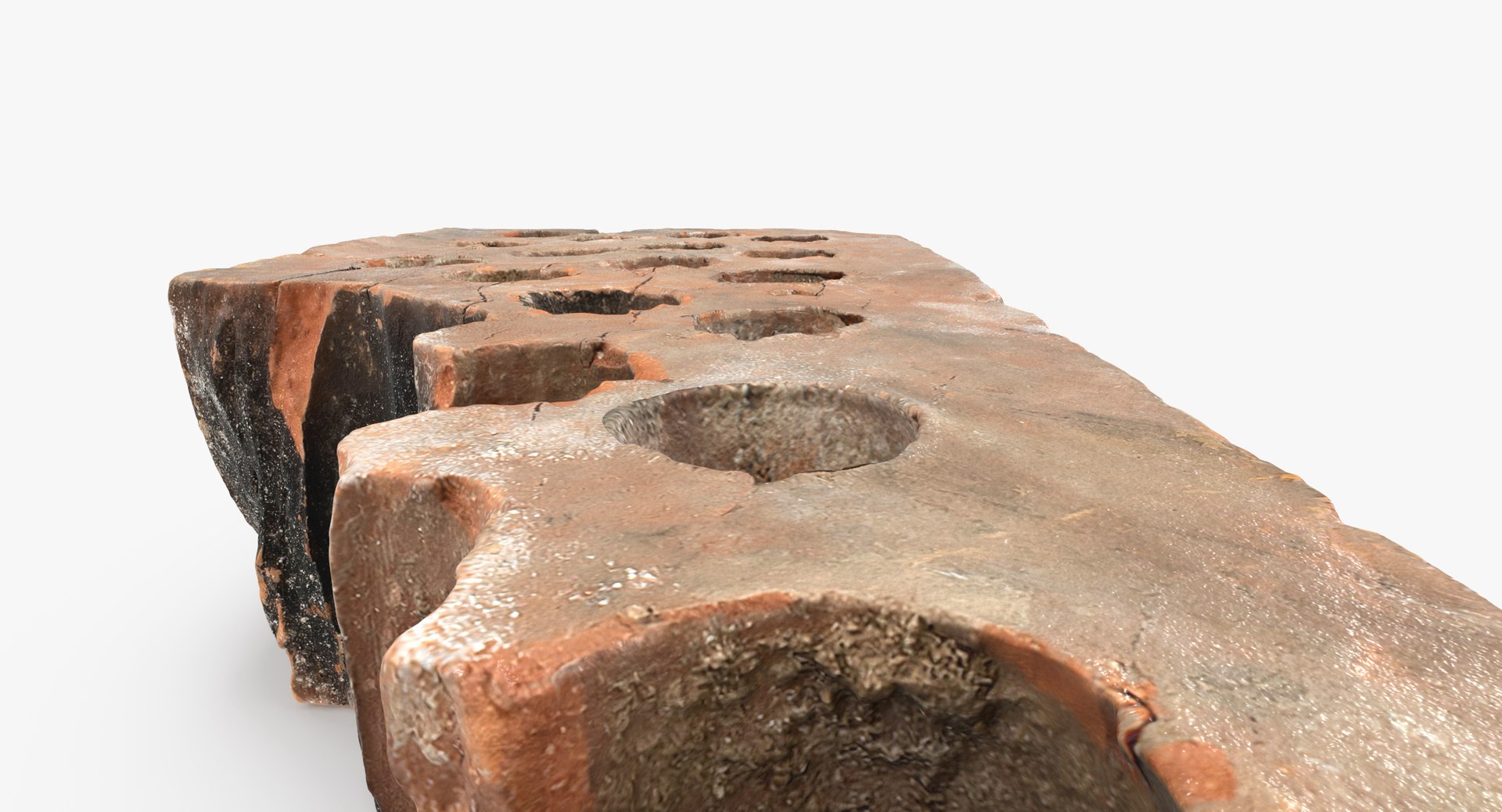 3D 2 broken bricks model - TurboSquid 1479525