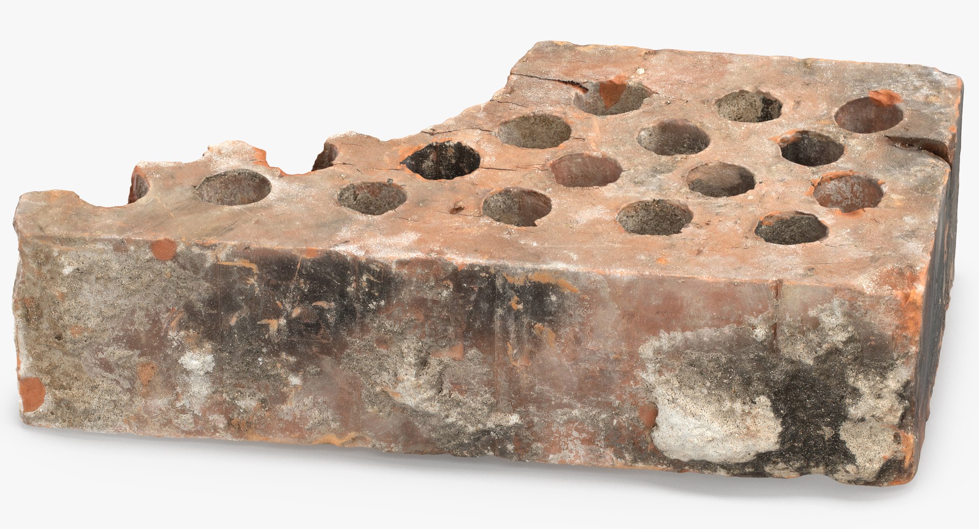 3D 2 broken bricks model - TurboSquid 1479525