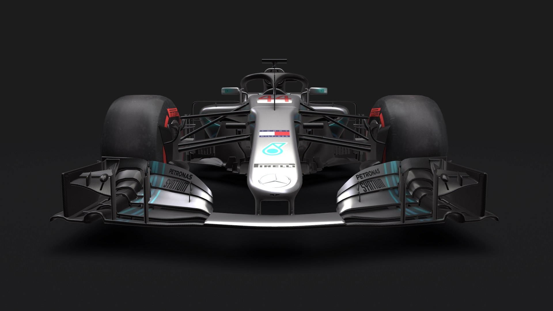2018 Mercedes W09 3D - TurboSquid 1289953