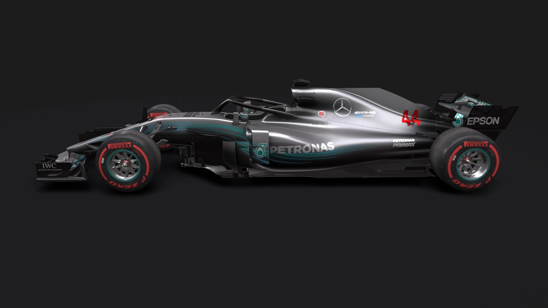 2018 Mercedes W09 3D - TurboSquid 1289953