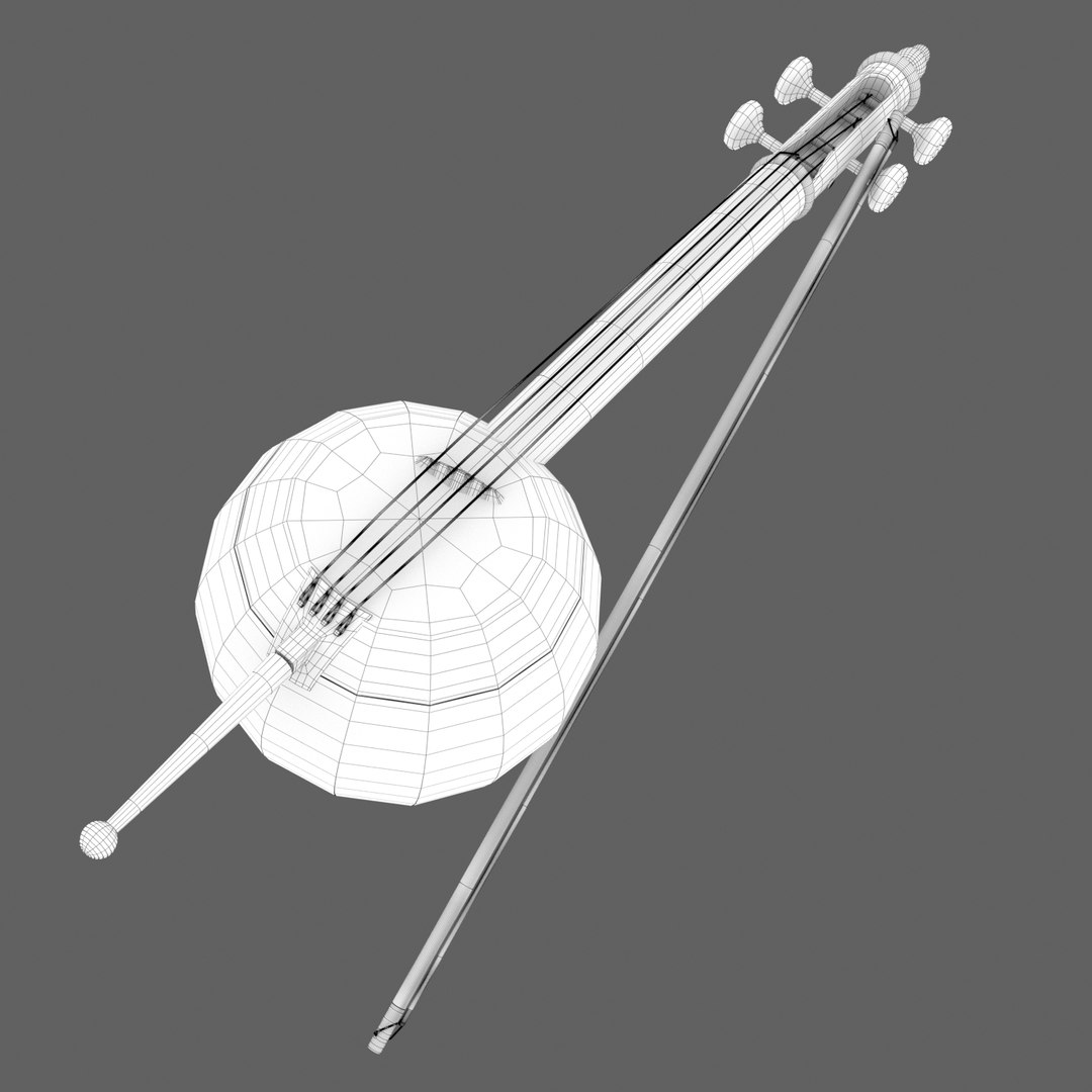 3D musical instrument kemancha - TurboSquid 1613645