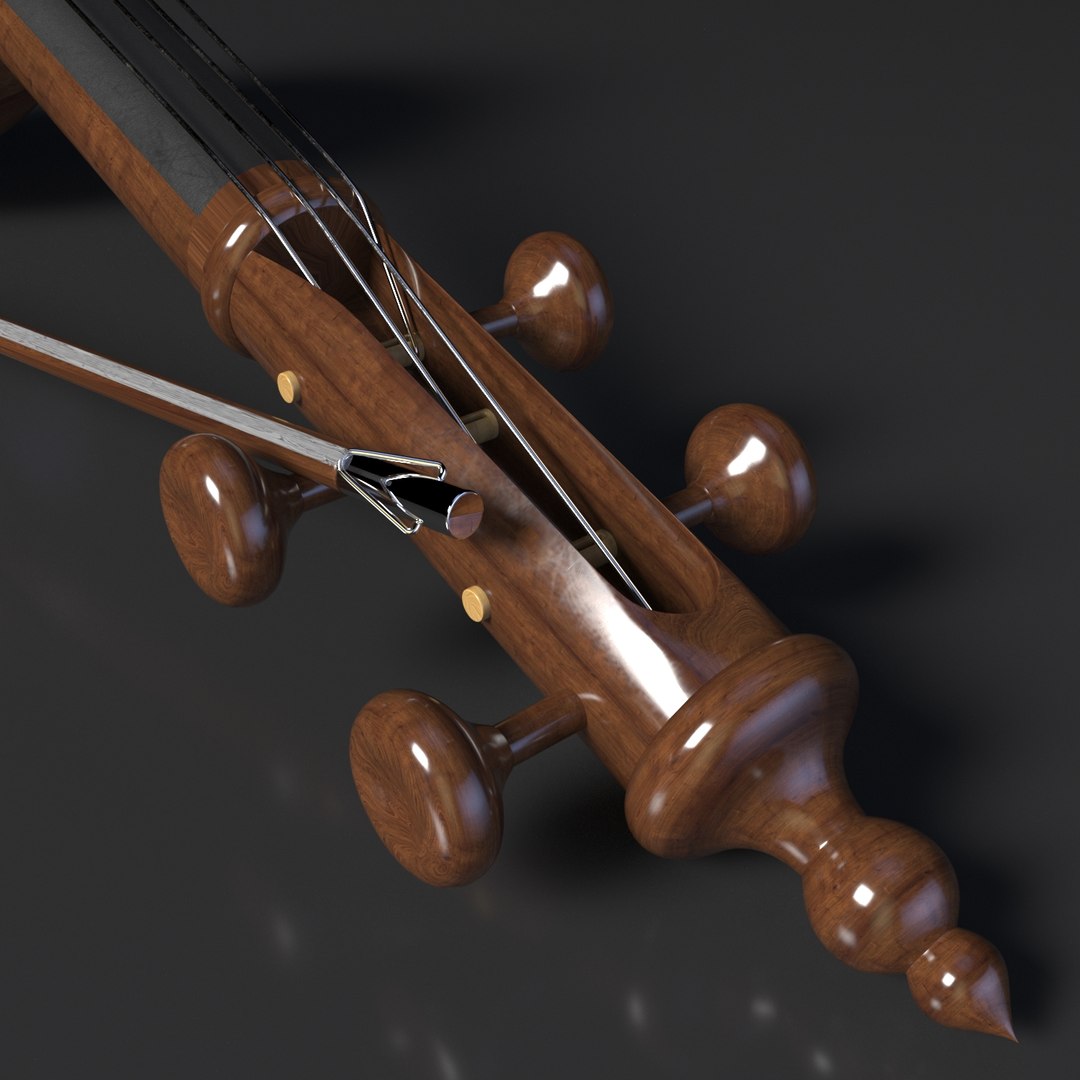 3D musical instrument kemancha - TurboSquid 1613645