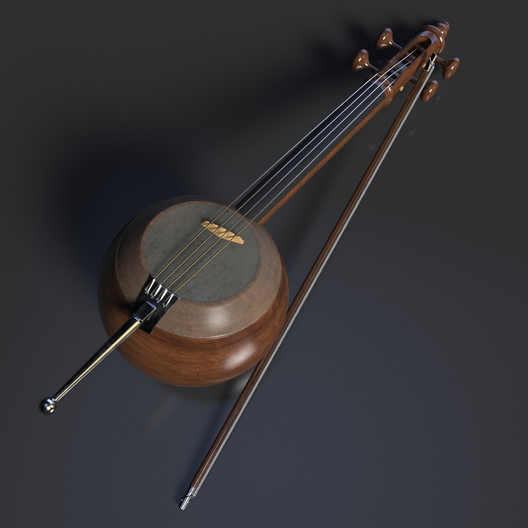 3D musical instrument kemancha - TurboSquid 1613645