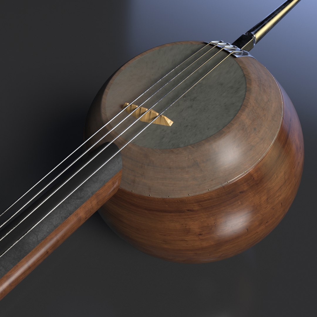 3D musical instrument kemancha - TurboSquid 1613645