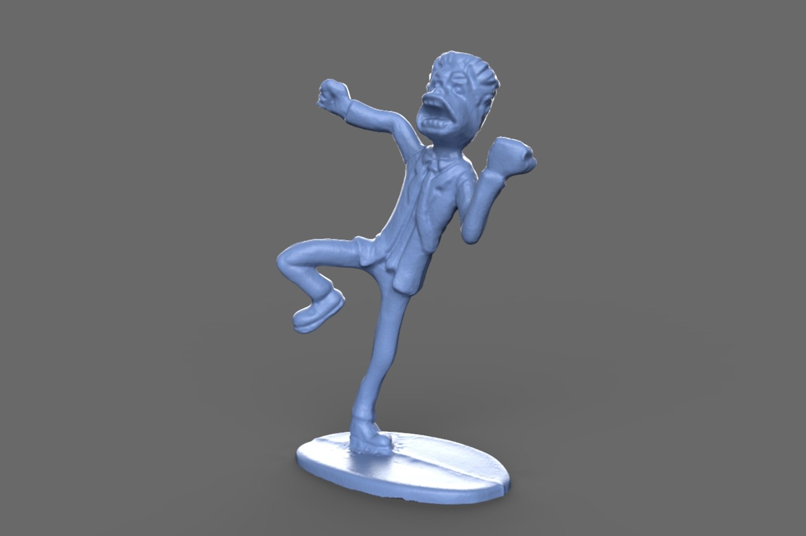 Zombie Running 3D Model - TurboSquid 1241889
