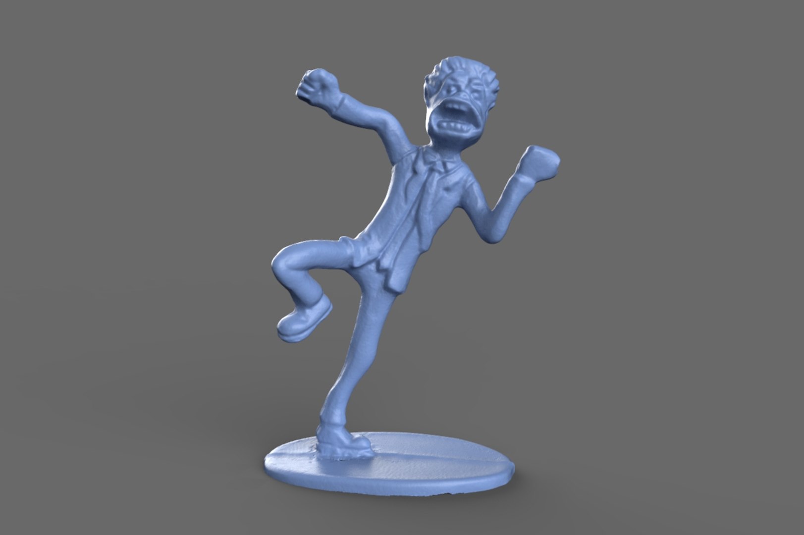 Zombie Running 3D Model - TurboSquid 1241889