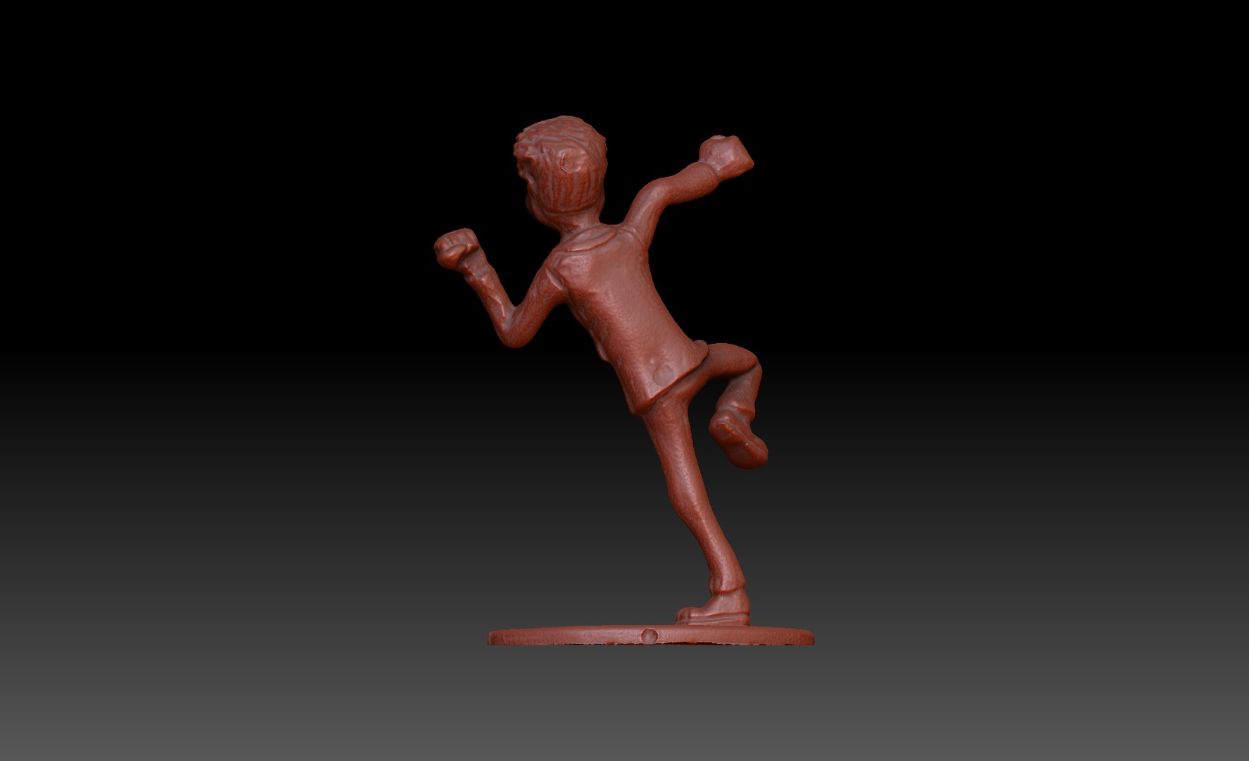 Zombie Running 3D Model - TurboSquid 1241889