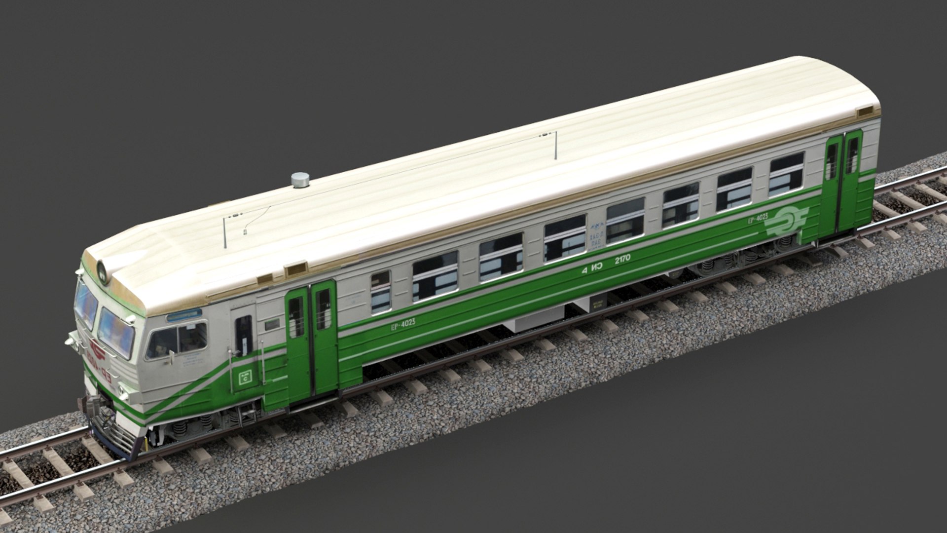 Train M62 Locomotive Model - TurboSquid 1352475
