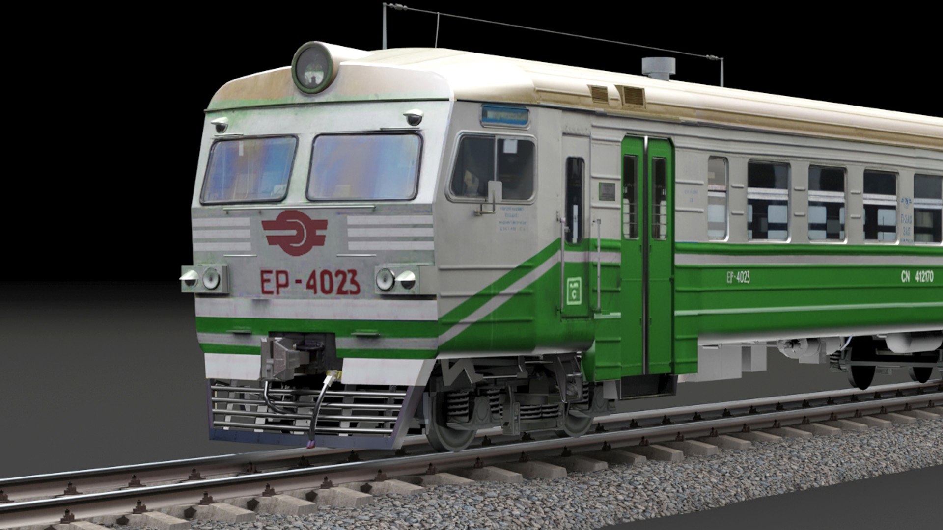 Train M62 Locomotive Model - TurboSquid 1352475