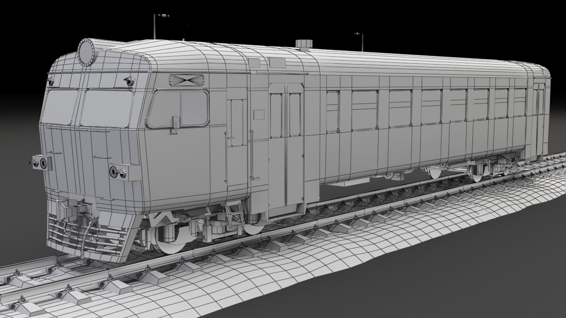 Train M62 Locomotive Model - TurboSquid 1352475