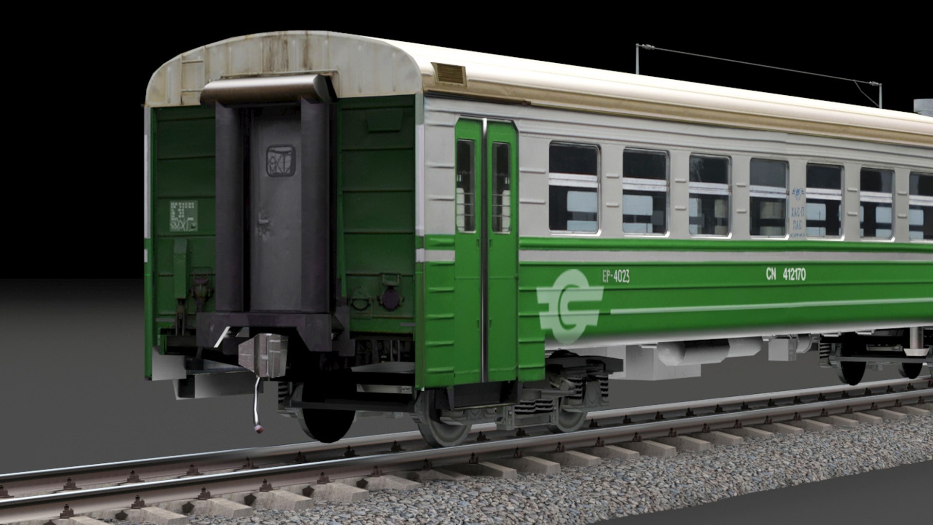 Train M62 Locomotive Model - TurboSquid 1352475