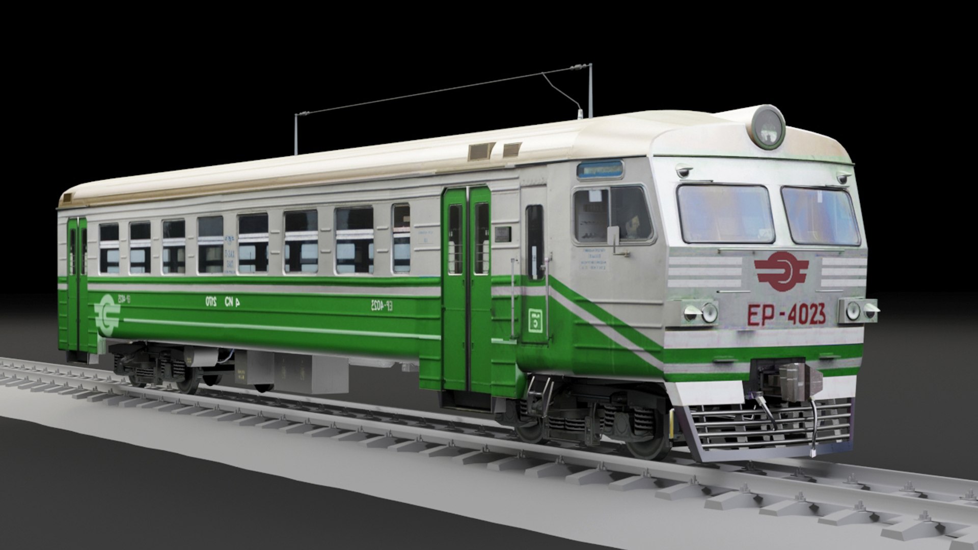 Train M62 Locomotive Model - TurboSquid 1352475