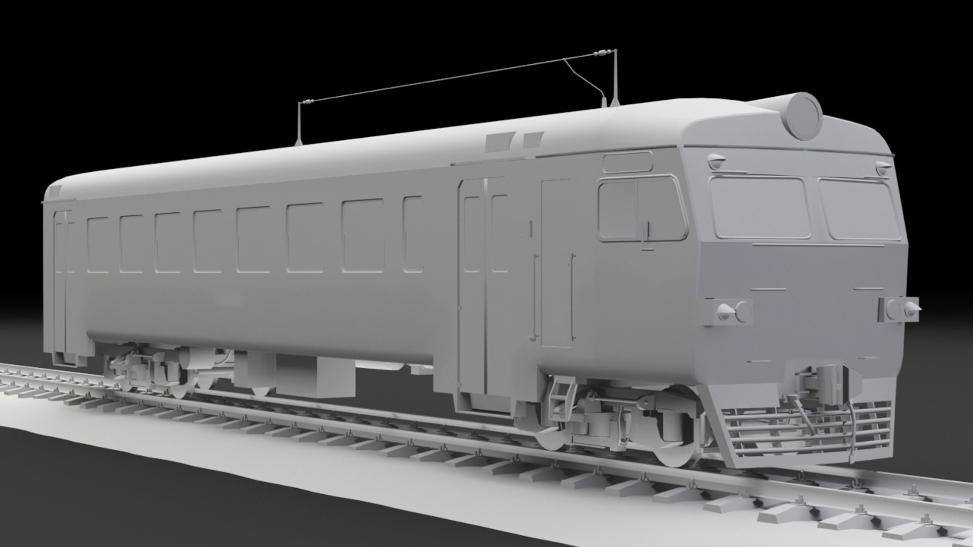 Train M62 Locomotive Model - TurboSquid 1352475