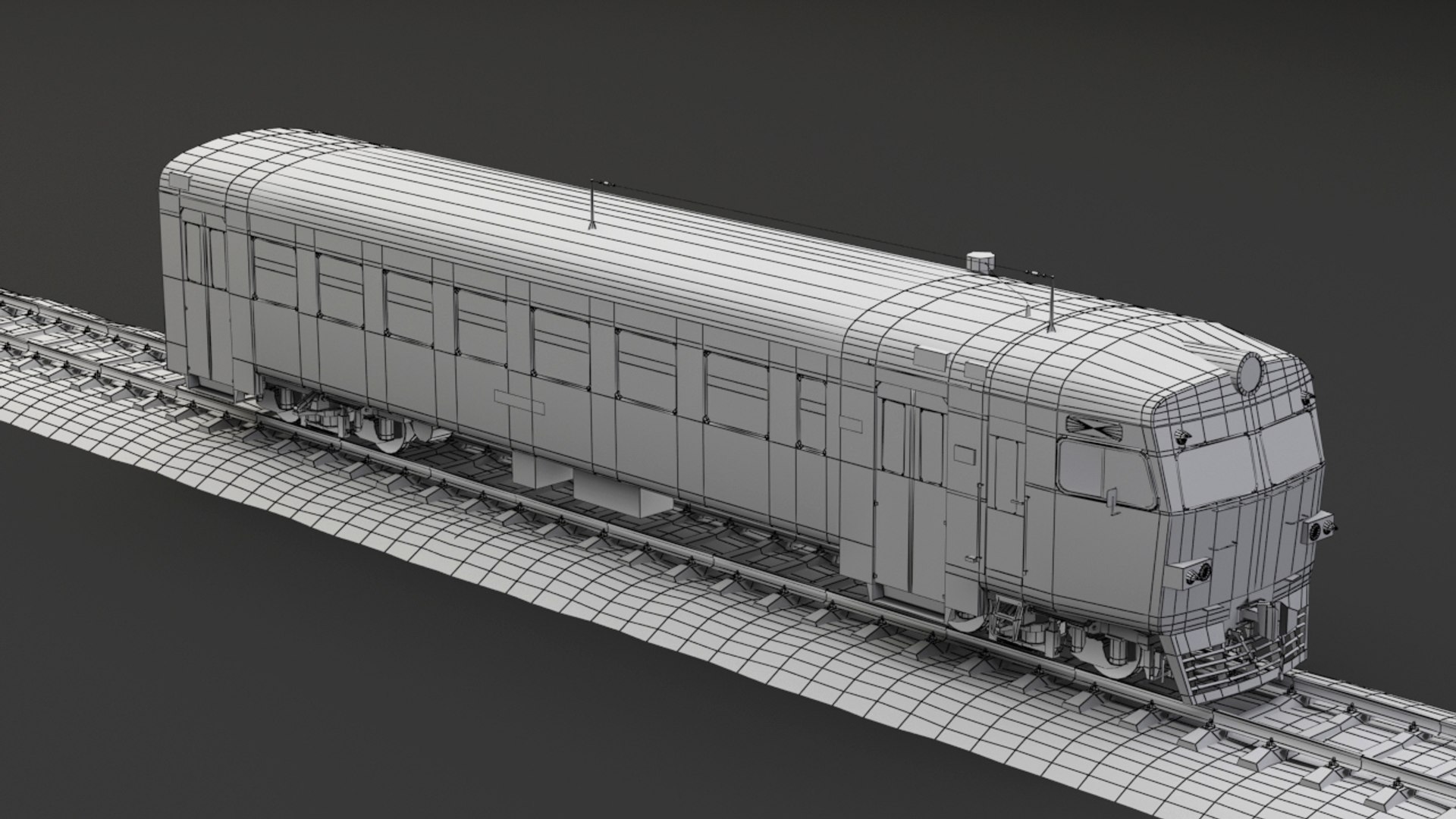 Train M62 Locomotive Model - TurboSquid 1352475