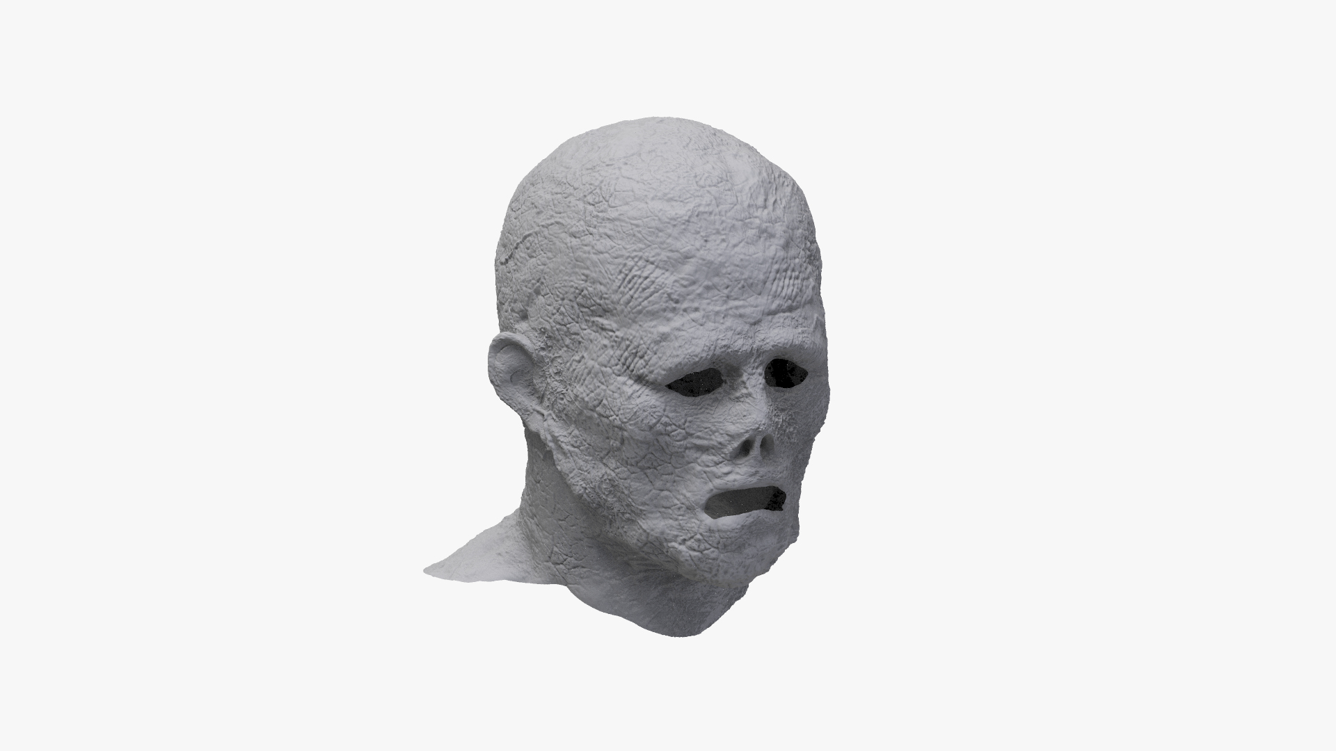 Zombie Burnhead Mask 3D Model - TurboSquid 2286296