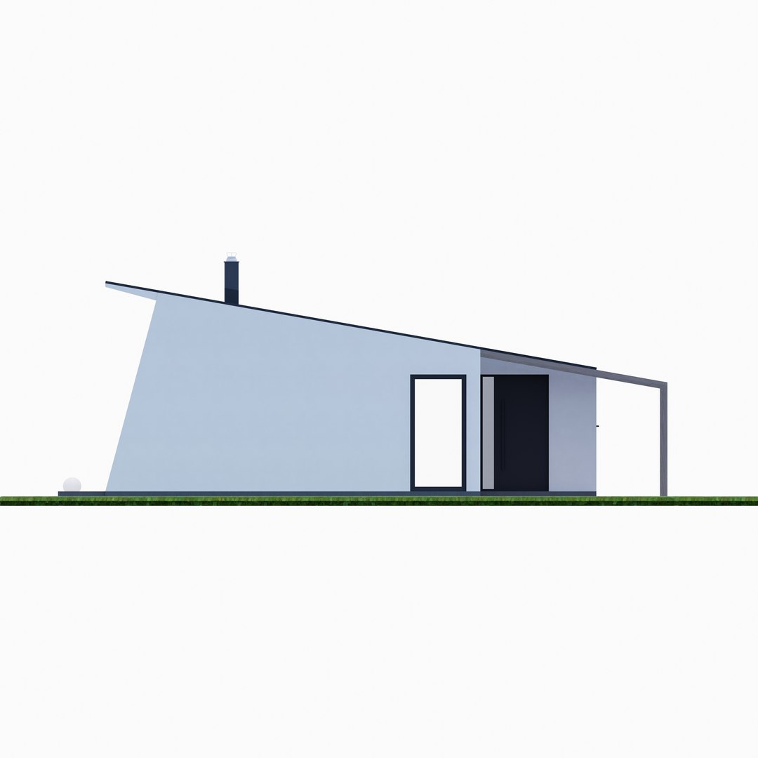 3D Model House 6 - Created With Fully Parametric Revit Families ...